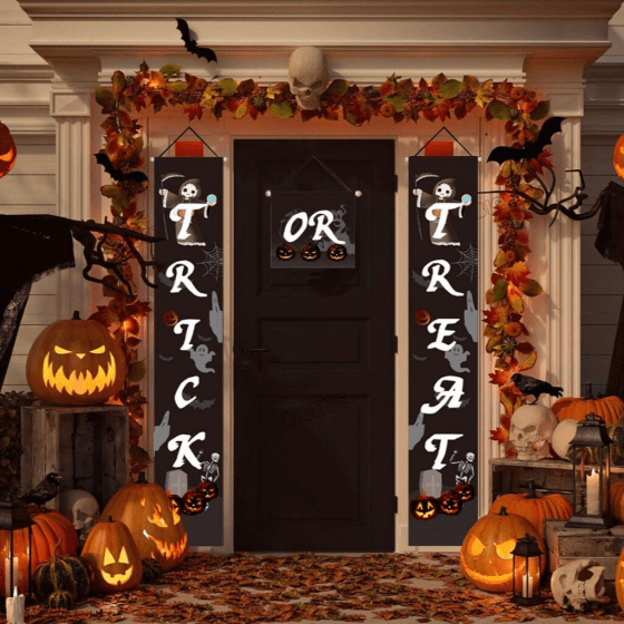 Halloween Door Decor and More - LavandaMichelle