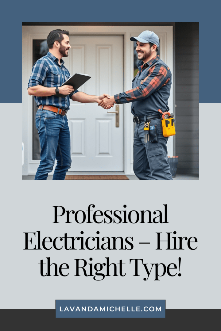 Professional Electricians – Hire the Right Type! - LavandaMichelle