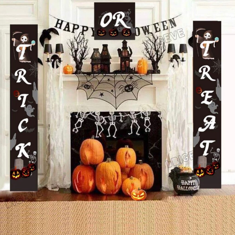 Halloween Door Decor and More - LavandaMichelle