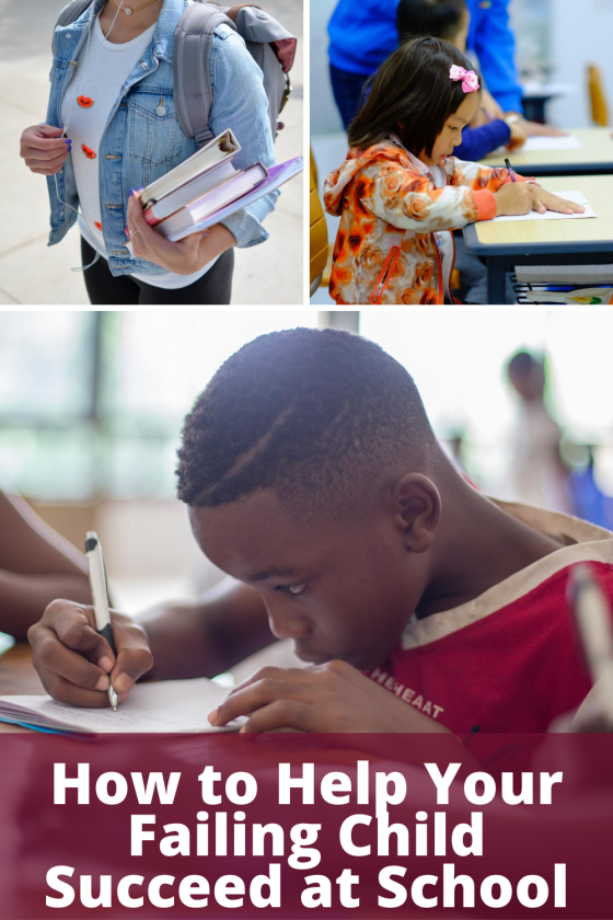 How to Help Your Failing Child Succeed at School - LavandaMichelle