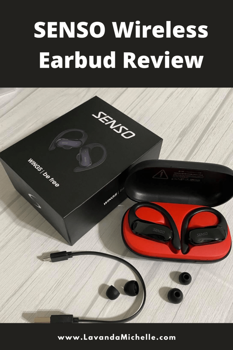 SENSO Wireless Earbud Review - LavandaMichelle