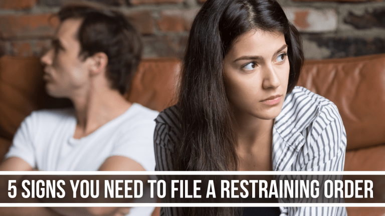 5 Signs You Need to File a Restraining Order - LavandaMichelle