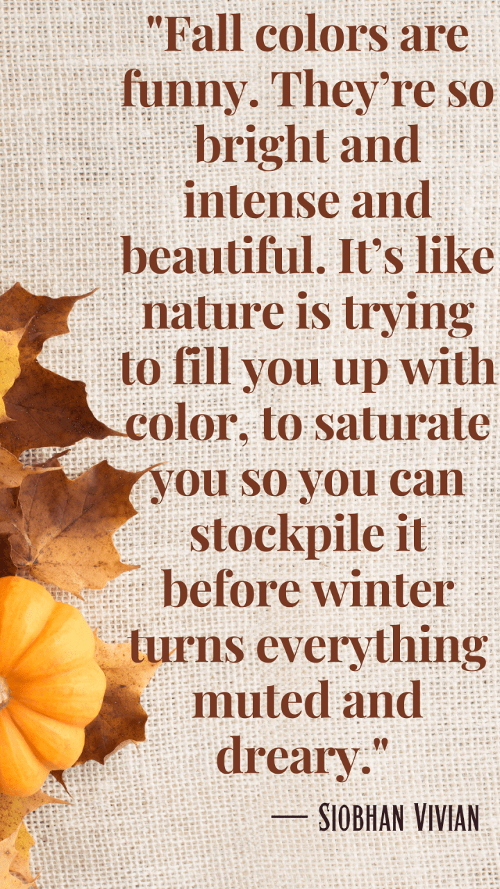 25 Quotes to Make You Fall in Love With Autumn - LavandaMichelle
