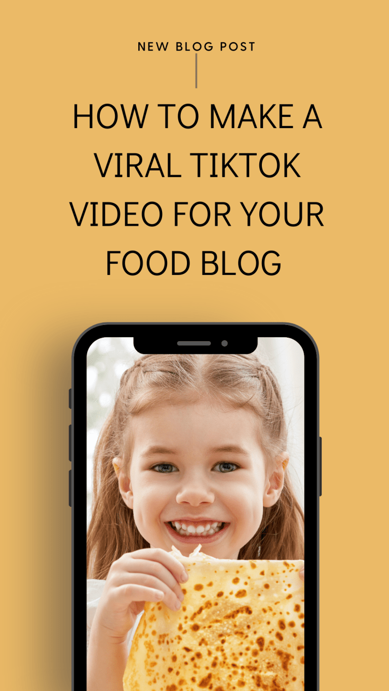 How to Make a Viral TikTok Video for Your Food Blog - LavandaMichelle