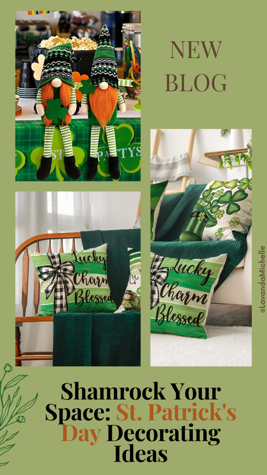 Shamrock Your Space: St. Patrick's Day Decorating Ideas - LavandaMichelle