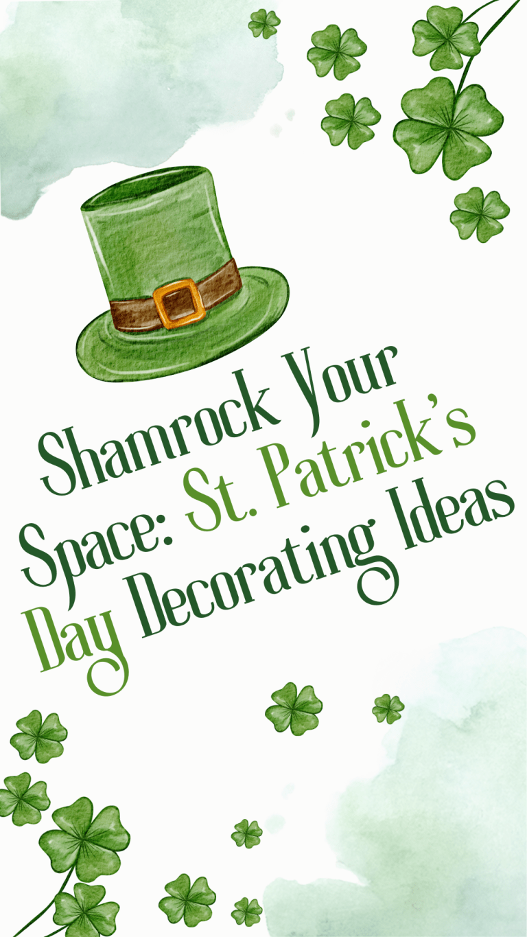 Shamrock Your Space: St. Patrick's Day Decorating Ideas - LavandaMichelle