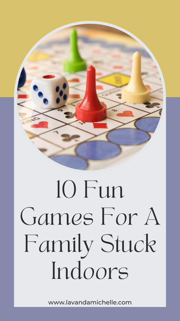 10 Fun Games For A Family Stuck Indoors - LavandaMichelle
