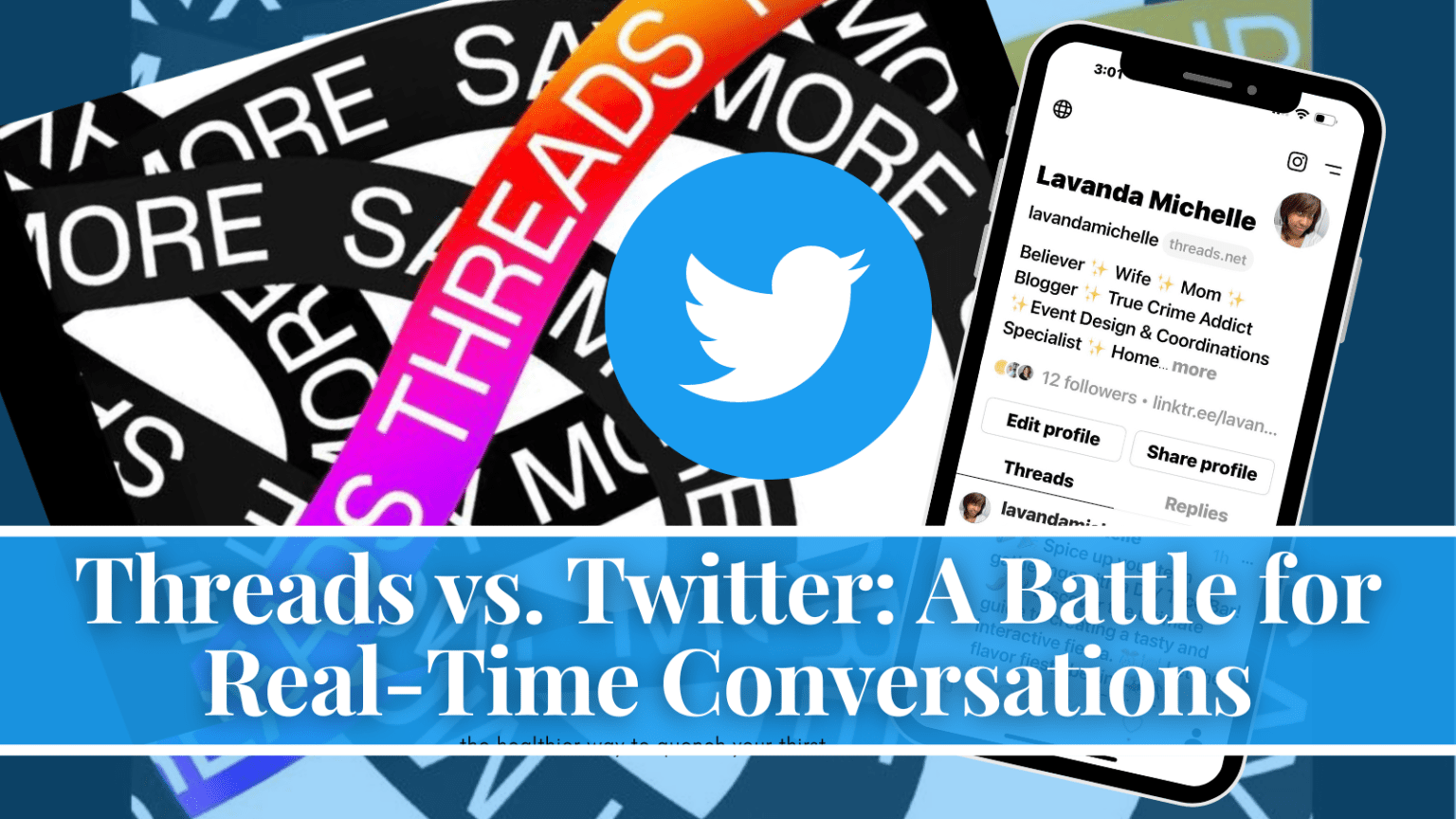 Threads vs. Twitter: A Battle for Real-Time Conversations - LavandaMichelle