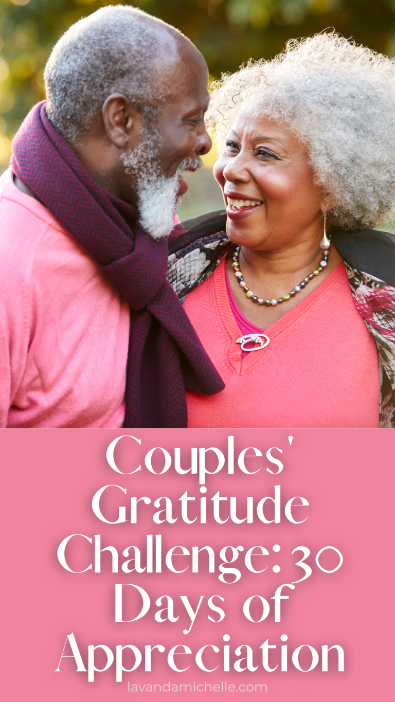 Couples' Gratitude Challenge: 30 Days of Appreciation - LavandaMichelle