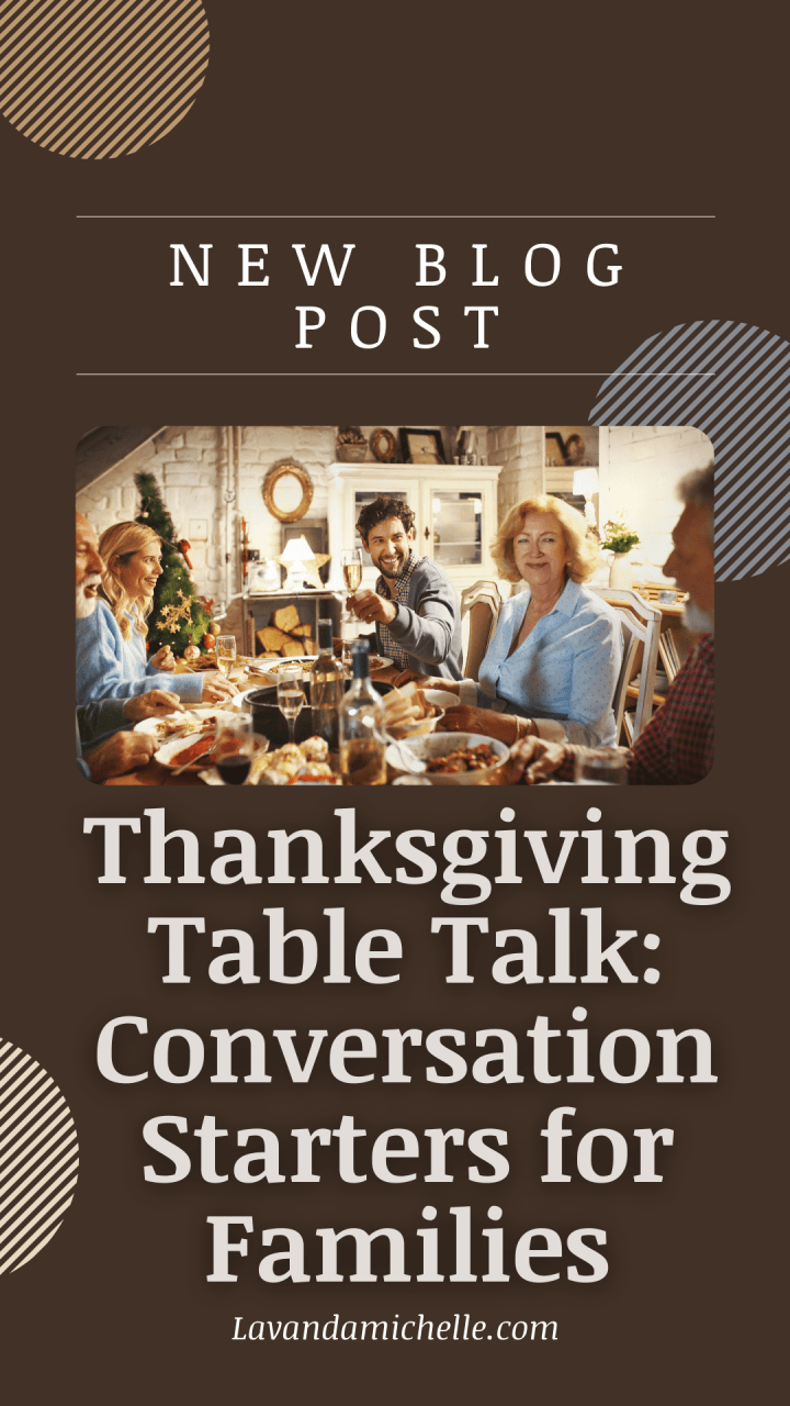 Thanksgiving Table Talk: Conversation Starters for Families ...