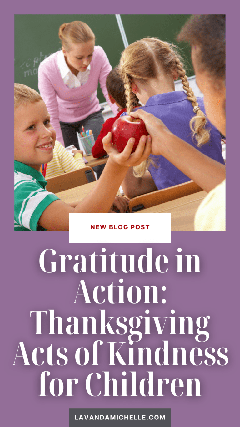 Gratitude in Action: Thanksgiving Acts of Kindness for Children ...
