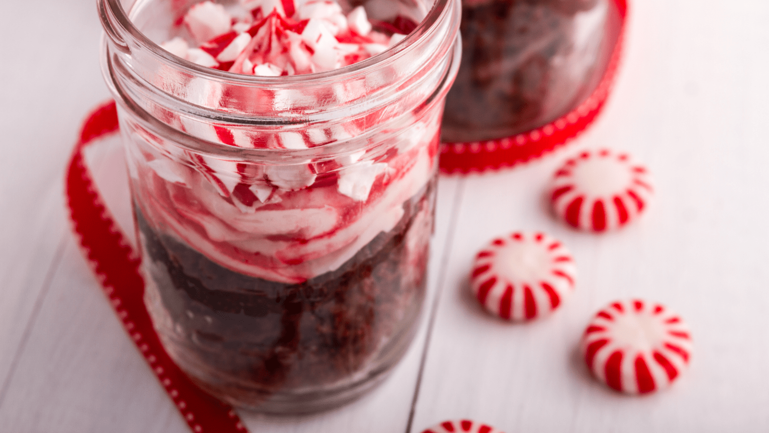 Sweeter in a Jar: Peppermint Chocolate Cupcake - LavandaMichelle