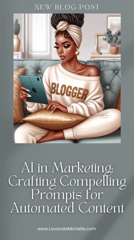 AI in Marketing: Crafting Compelling Prompts for Automated Content - LavandaMichelle