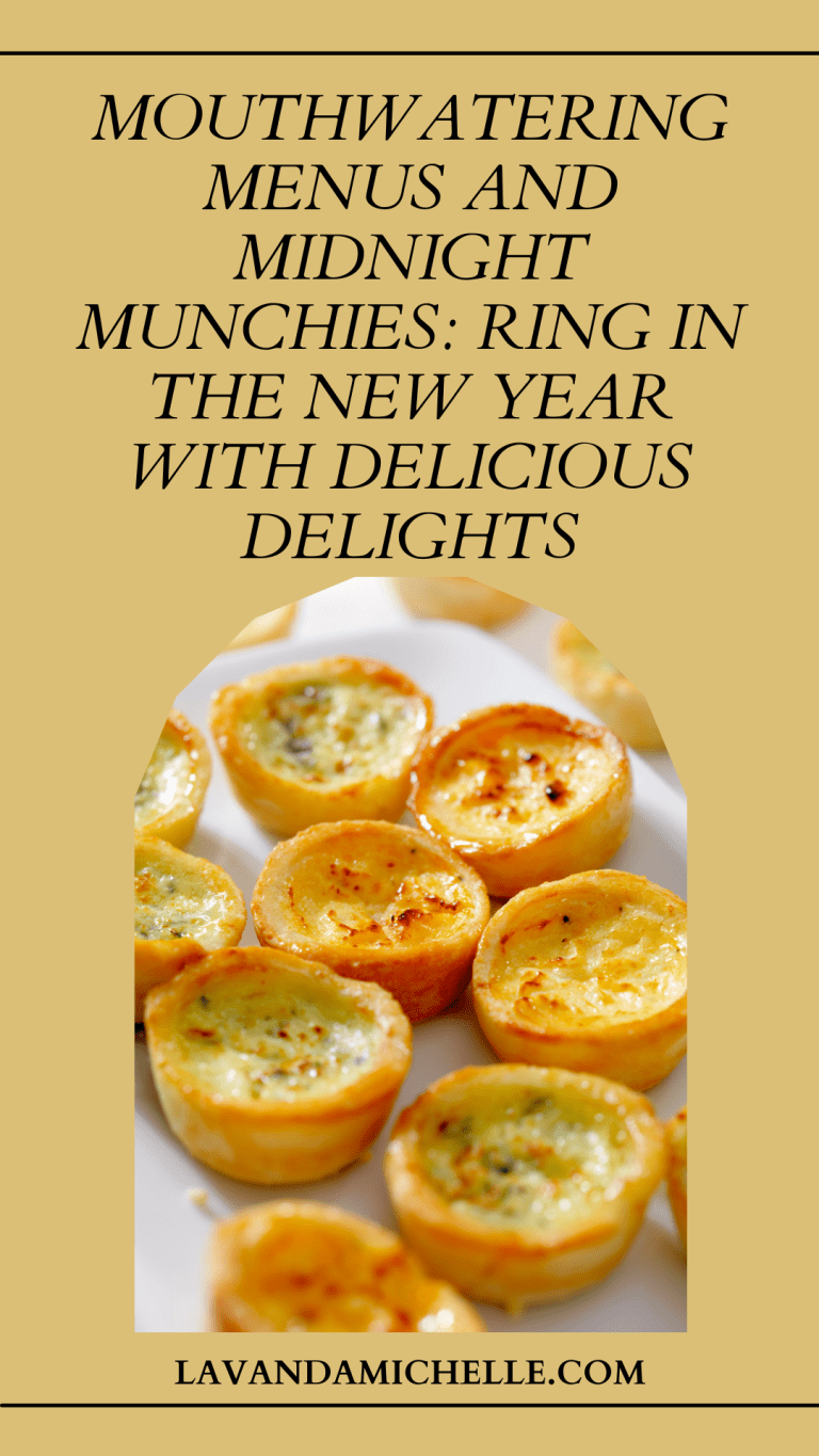 Mouthwatering Menus and Midnight Munchies: Ring in the New Year with ...