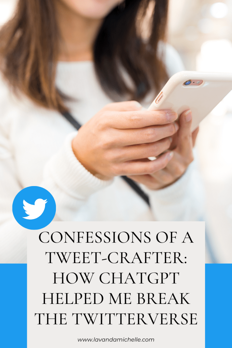 Confessions of a Tweet-Crafter: How ChatGPT Helped Me Break the ...