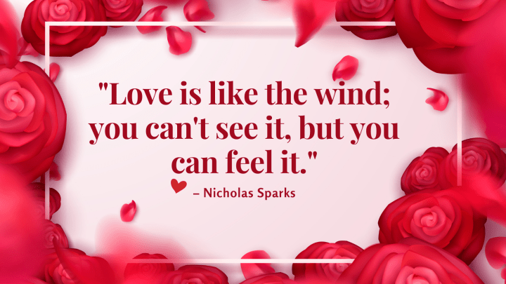 Love in Words - Heartwarming Valentine's Day Quotes - LavandaMichelle