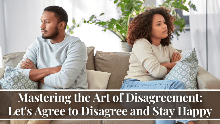 Mastering the Art of Disagreement: Let's Agree to Disagree and Stay ...