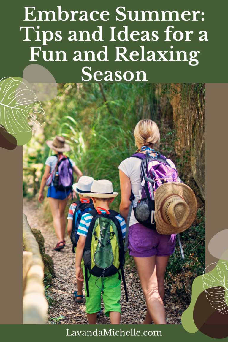 Embrace Summer: Tips and Ideas for a Fun and Relaxing Season ...
