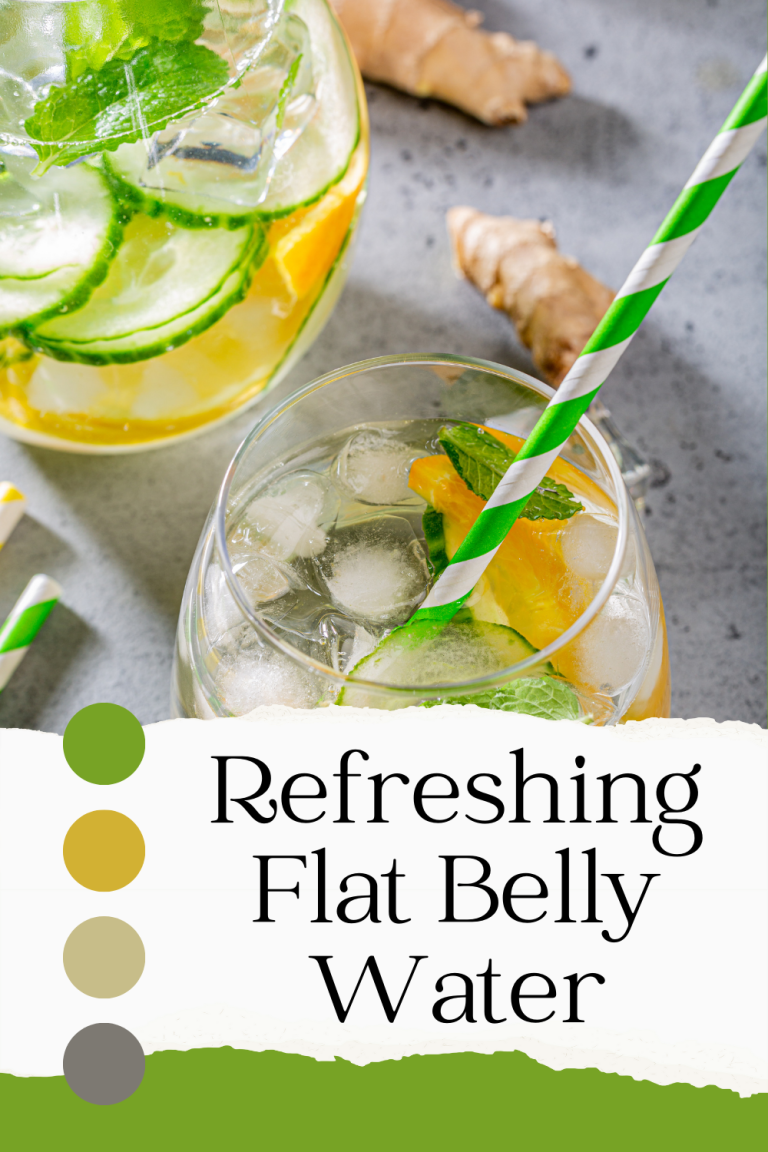 Refreshing Flat Belly Water: My Secret Weapon for Burning Belly Fat ...