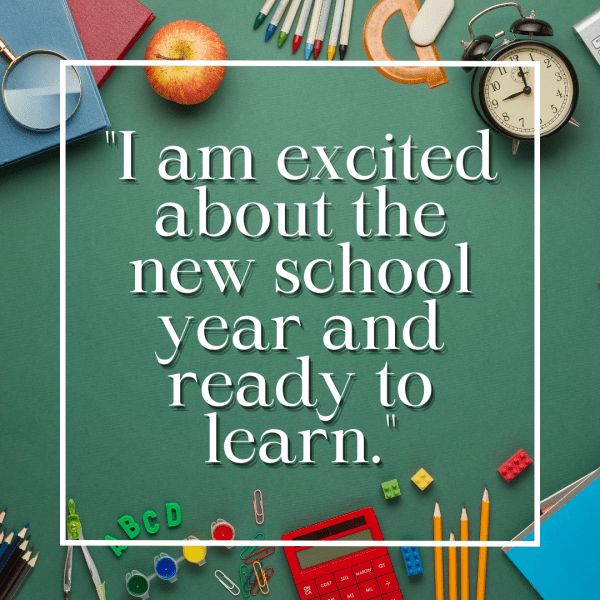 31 Positive Affirmations to Start Your Child’s School Year with ...