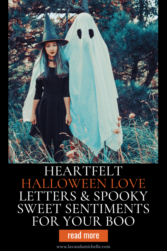 Heartfelt Halloween Love Letters & Spooky Sweet Sentiments for Your Boo ...