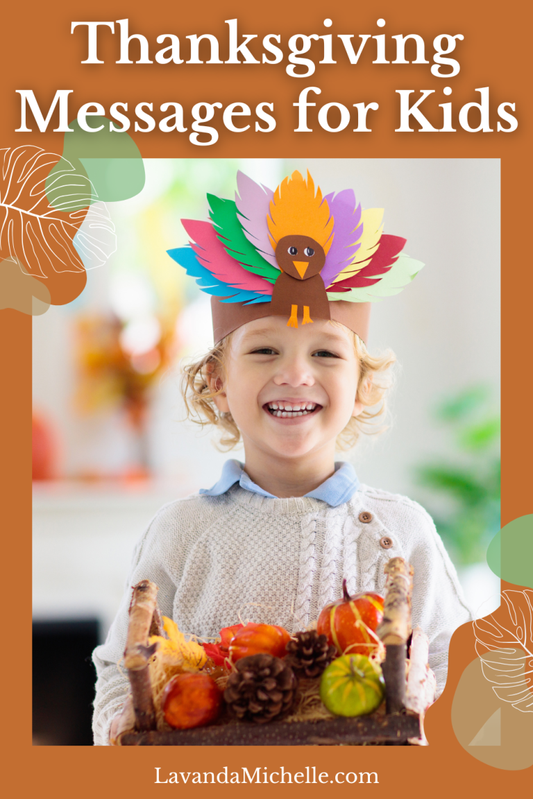 Thanksgiving Messages for Kids: Short Notes to Show Gratitude ...