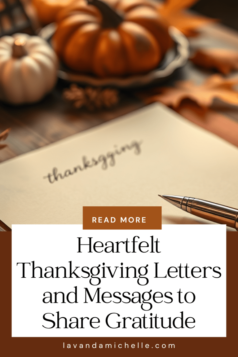 Heartfelt Thanksgiving Letters and Messages to Share Gratitude ...