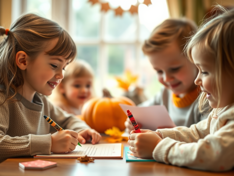 Thanksgiving Messages for Kids: Short Notes to Show Gratitude ...