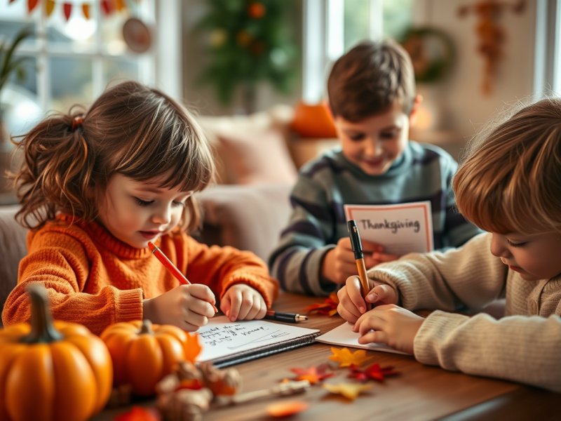 Thanksgiving Messages for Kids: Short Notes to Show Gratitude ...