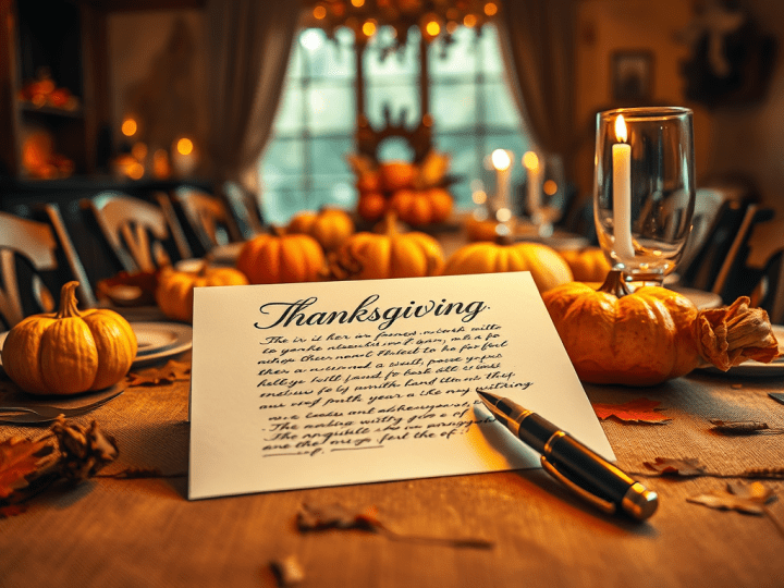 Heartfelt Thanksgiving Letters and Messages to Share Gratitude ...