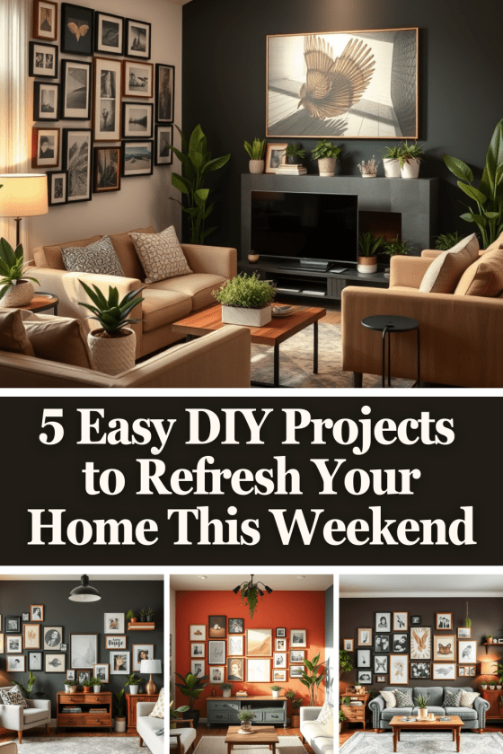 5 Easy DIY Projects to Refresh Your Home This Weekend - LavandaMichelle