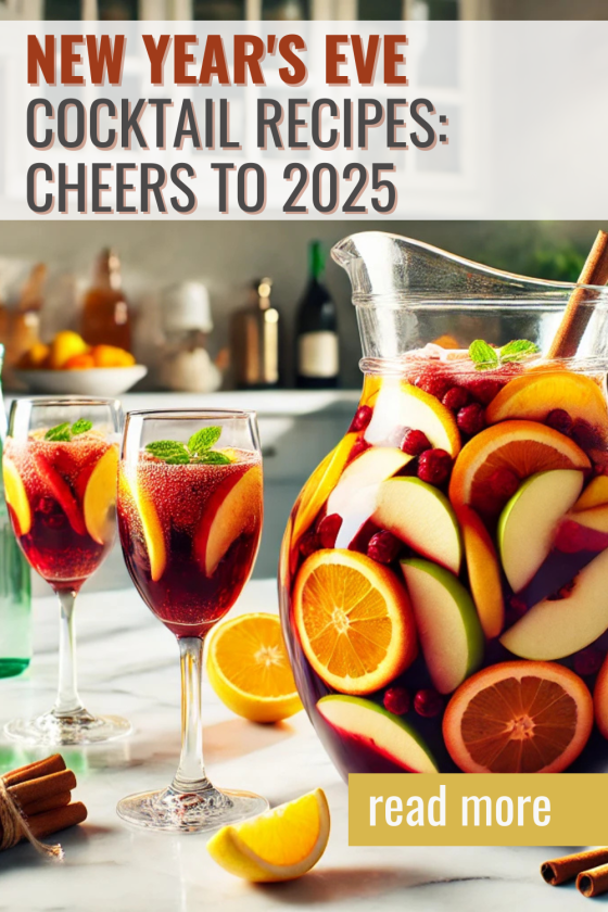 New Year's Eve Cocktail Recipes: Cheers to 2025 - LavandaMichelle