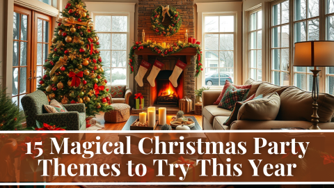 15 Magical Christmas Party Themes to Try This Year - LavandaMichelle