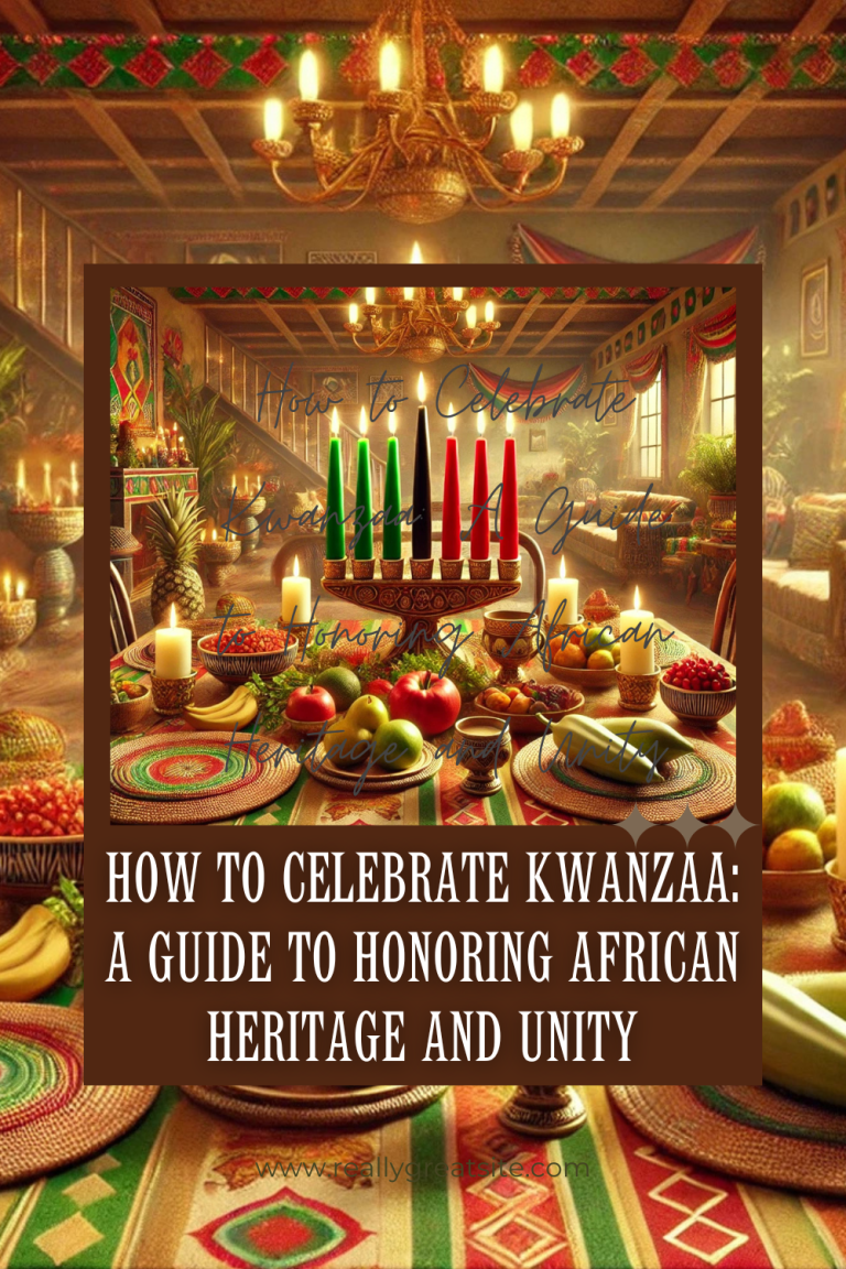 How to Celebrate Kwanzaa: A Guide to Honoring African Heritage and ...