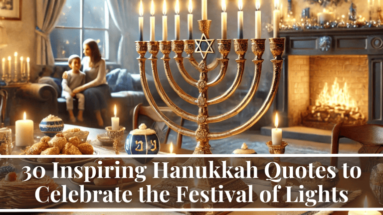 30 Inspiring Hanukkah Quotes to Celebrate the Festival of Lights ...