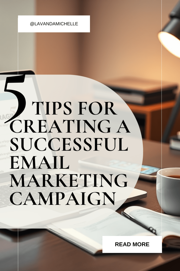 5 Tips for Creating a Successful Email Marketing Campaign - LavandaMichelle