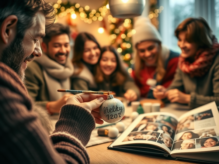 How to Start a Christmas Ornament-Making Tradition - LavandaMichelle