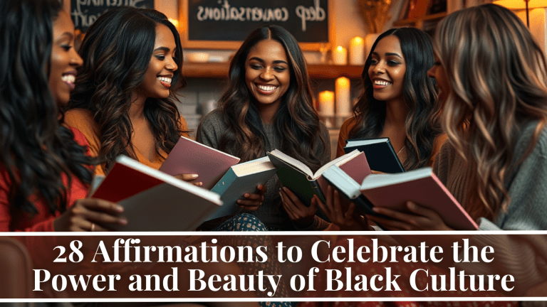 28 Affirmations to Celebrate the Power and Beauty of Black Culture ...