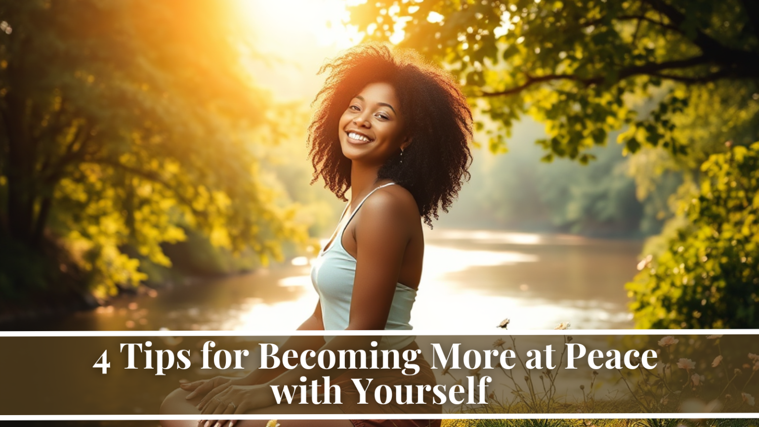 4 Tips for Becoming More at Peace with Yourself - LavandaMichelle