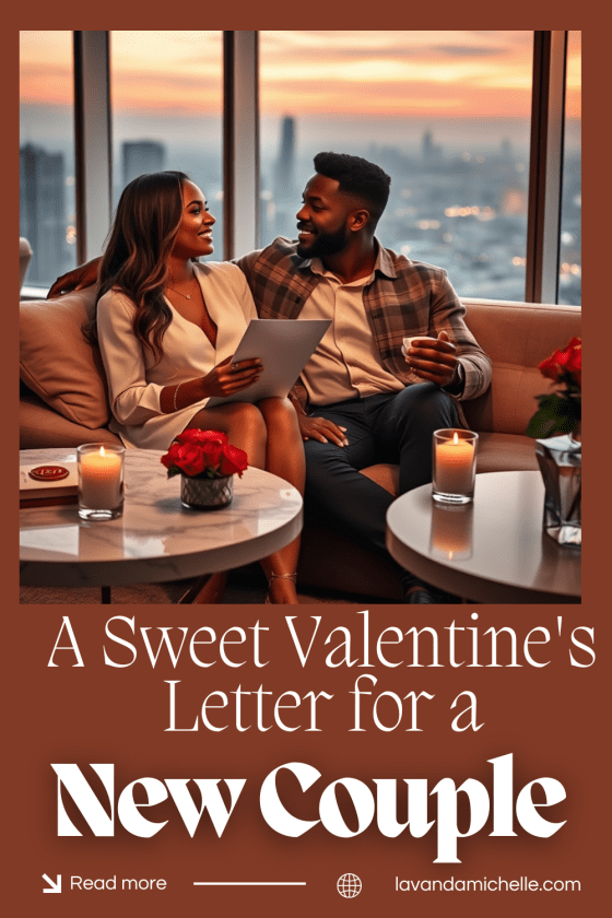 A Sweet Valentine's Letter for a New Couple - LavandaMichelle