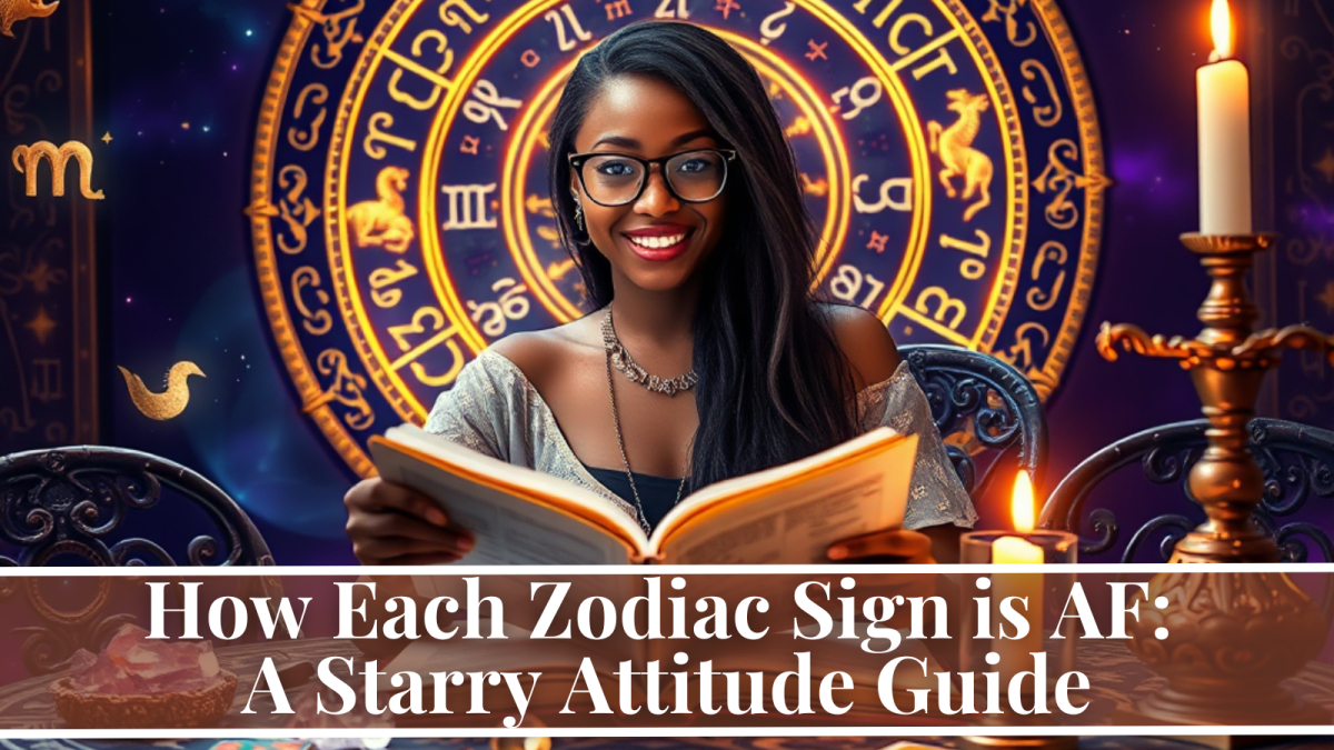 How Each Zodiac Sign is AF: A Starry Attitude Guide - LavandaMichelle