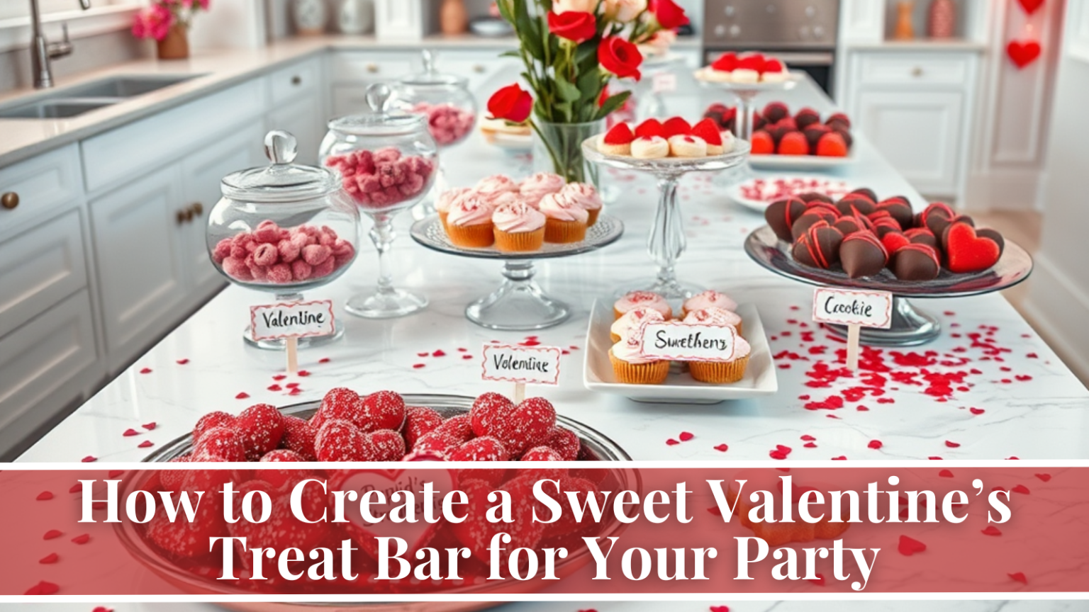 How to Create a Sweet Valentine’s Treat Bar for Your Party ...