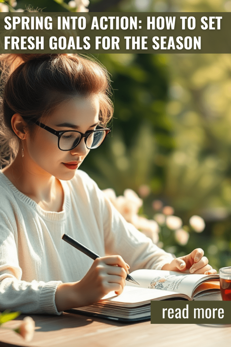 Spring Into Action: How to Set Fresh Goals for the Season - LavandaMichelle