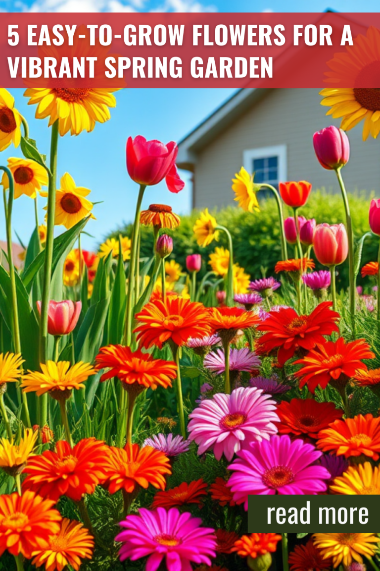 5 Easy-to-Grow Flowers for a Vibrant Spring Garden - LavandaMichelle