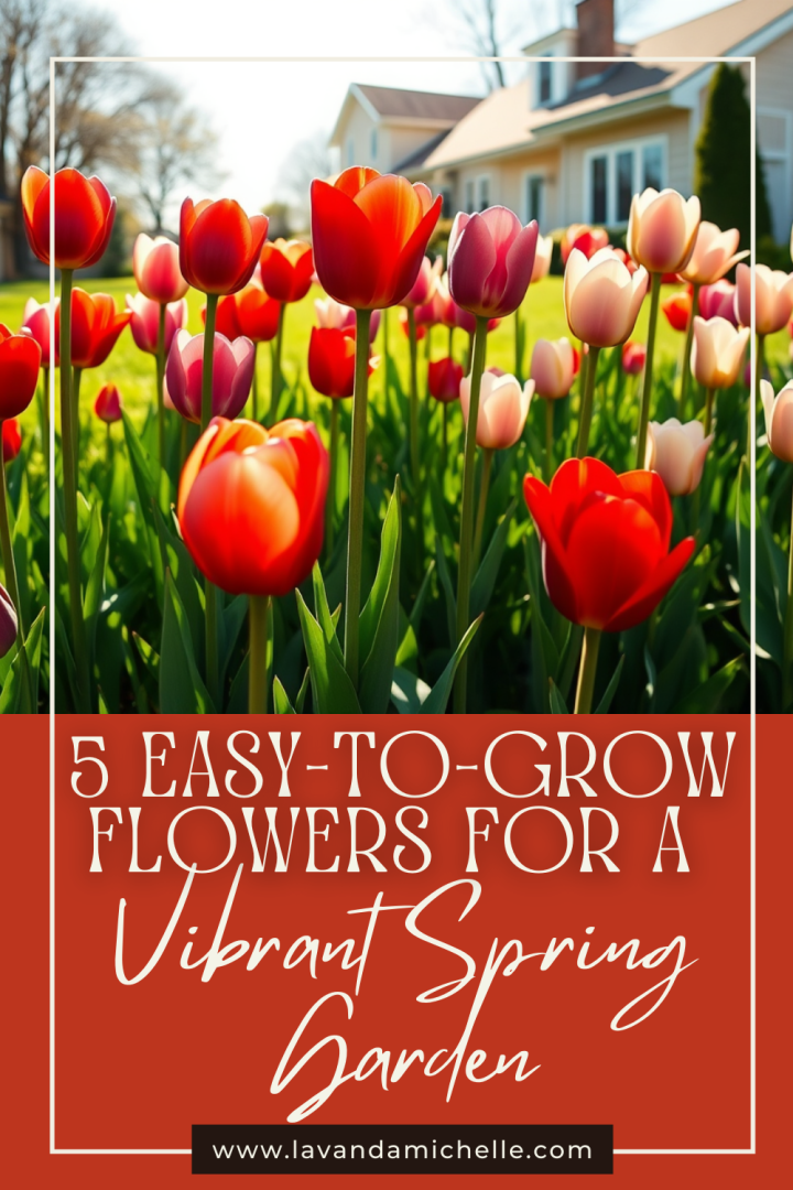 5 Easy-to-Grow Flowers for a Vibrant Spring Garden - LavandaMichelle