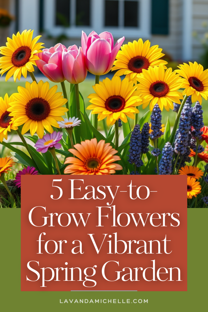5 Easy-to-Grow Flowers for a Vibrant Spring Garden - LavandaMichelle