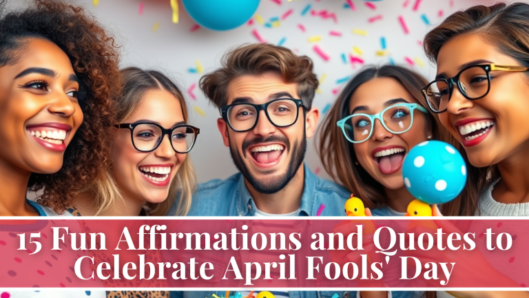 15 Fun Affirmations and Quotes to Celebrate April Fools' Day ...