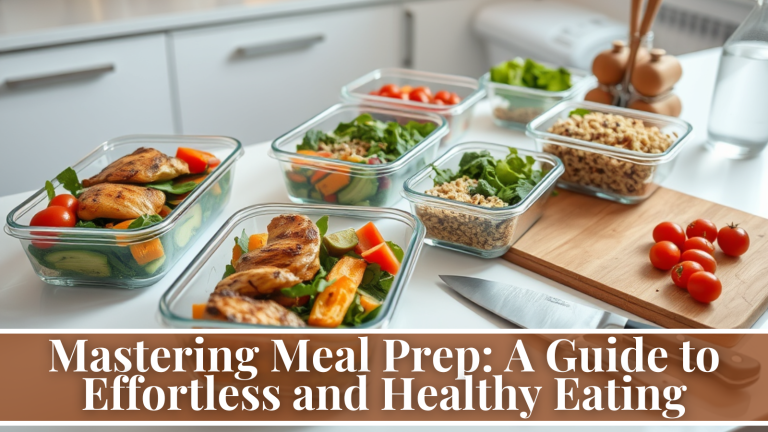 Mastering Meal Prep: A Guide to Effortless and Healthy Eating ...