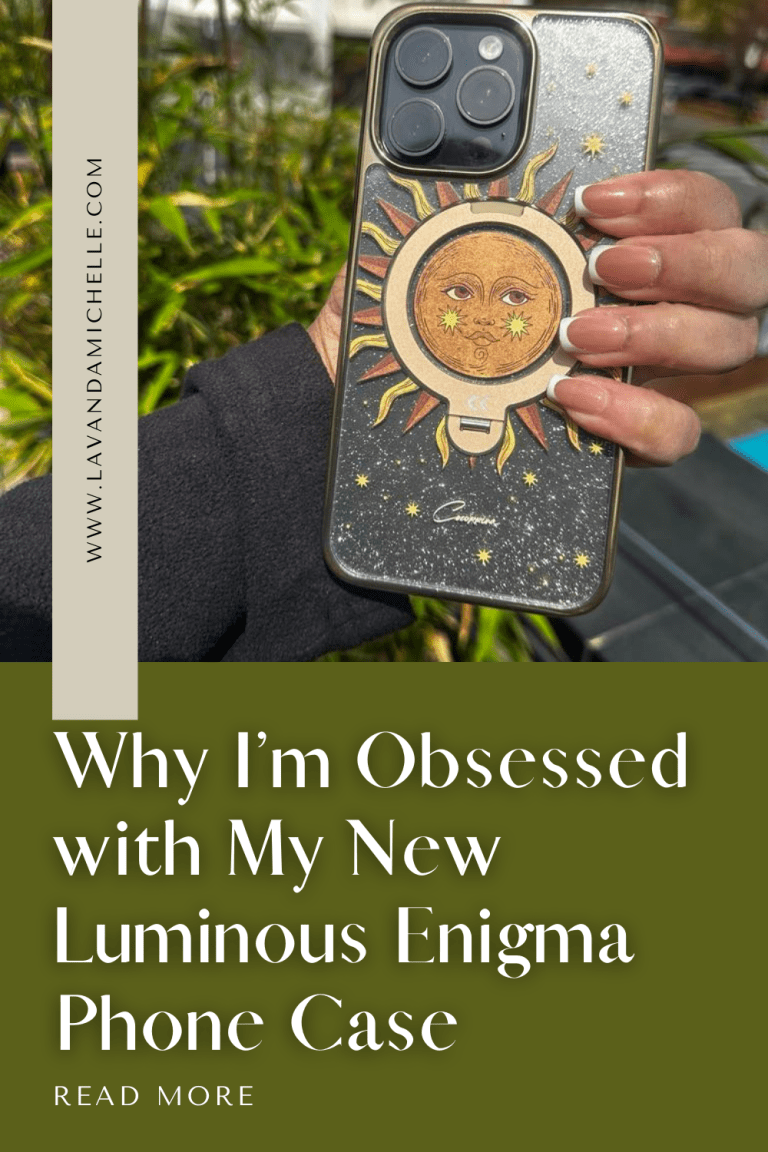 Why I’m Obsessed with My New Luminous Enigma Phone Case - LavandaMichelle