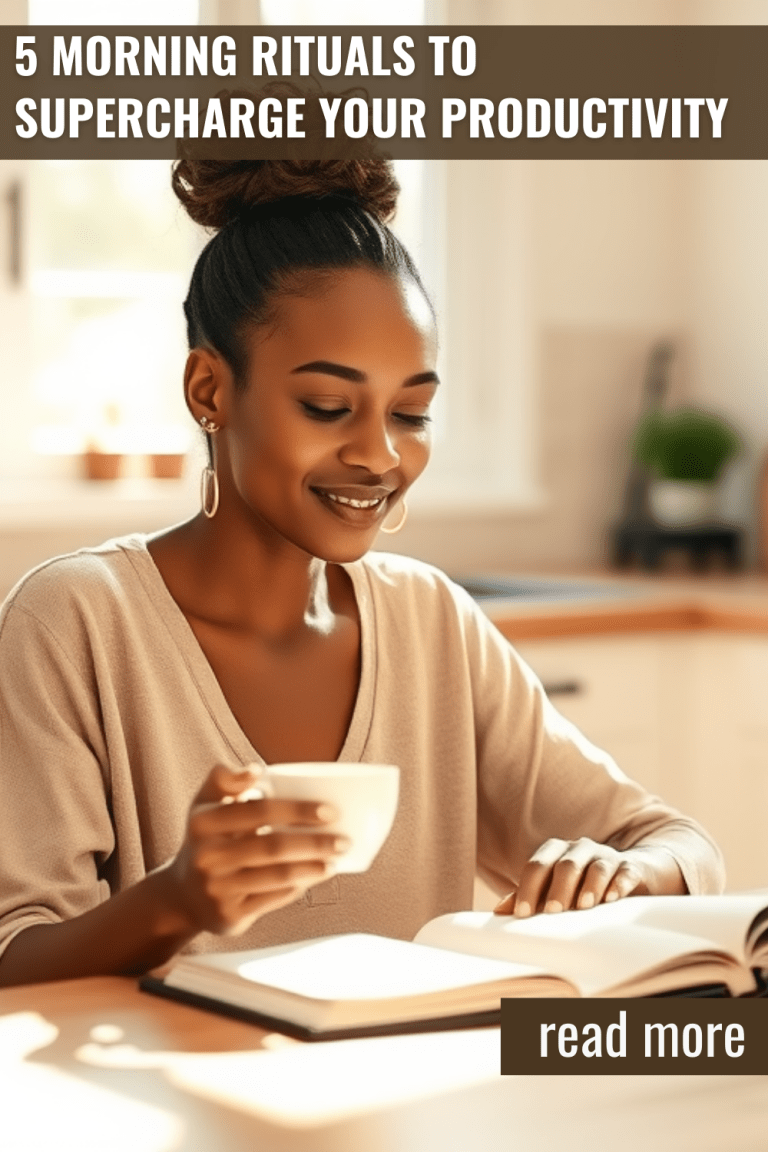 5 Morning Rituals to Supercharge Your Productivity - LavandaMichelle